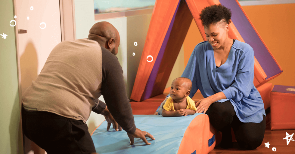 Parent Child, Infant Gymnastics Classes in The Little Gym